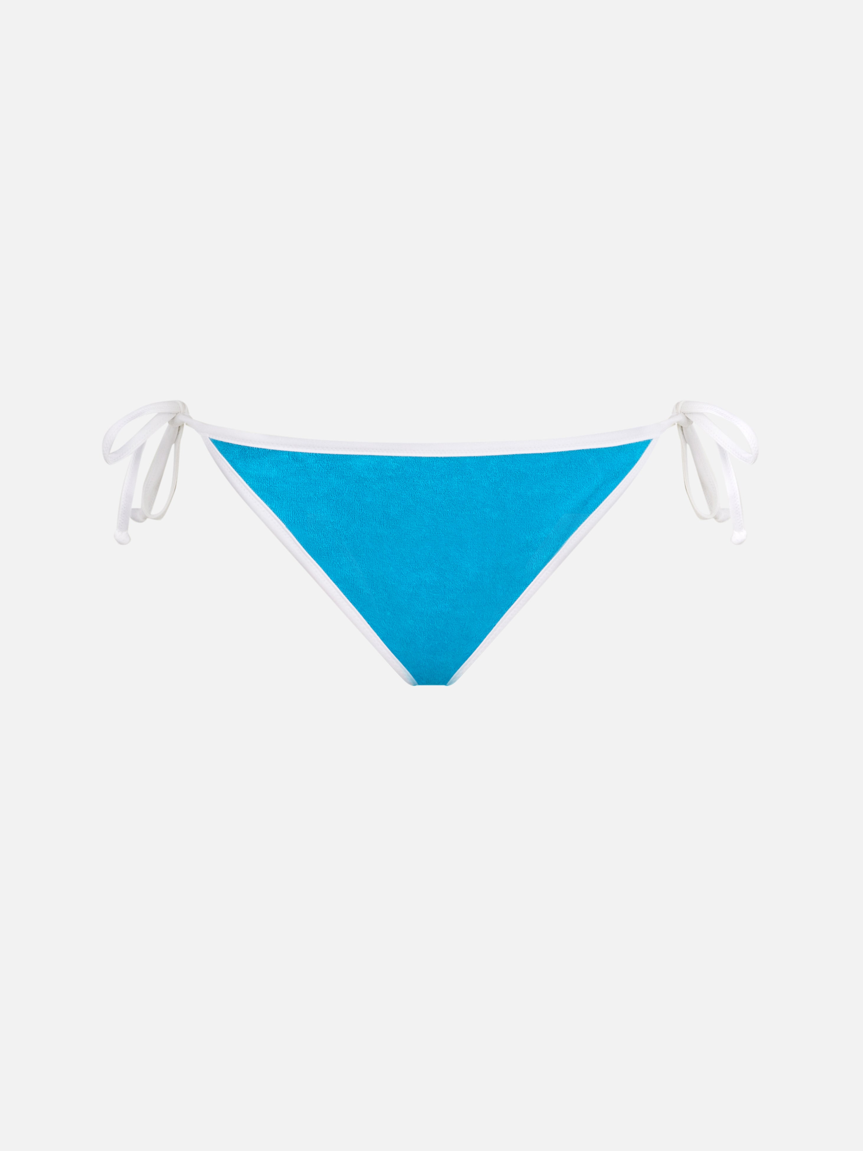 Woman Terry Swim Briefs Virgo Mc2 Saint Barth