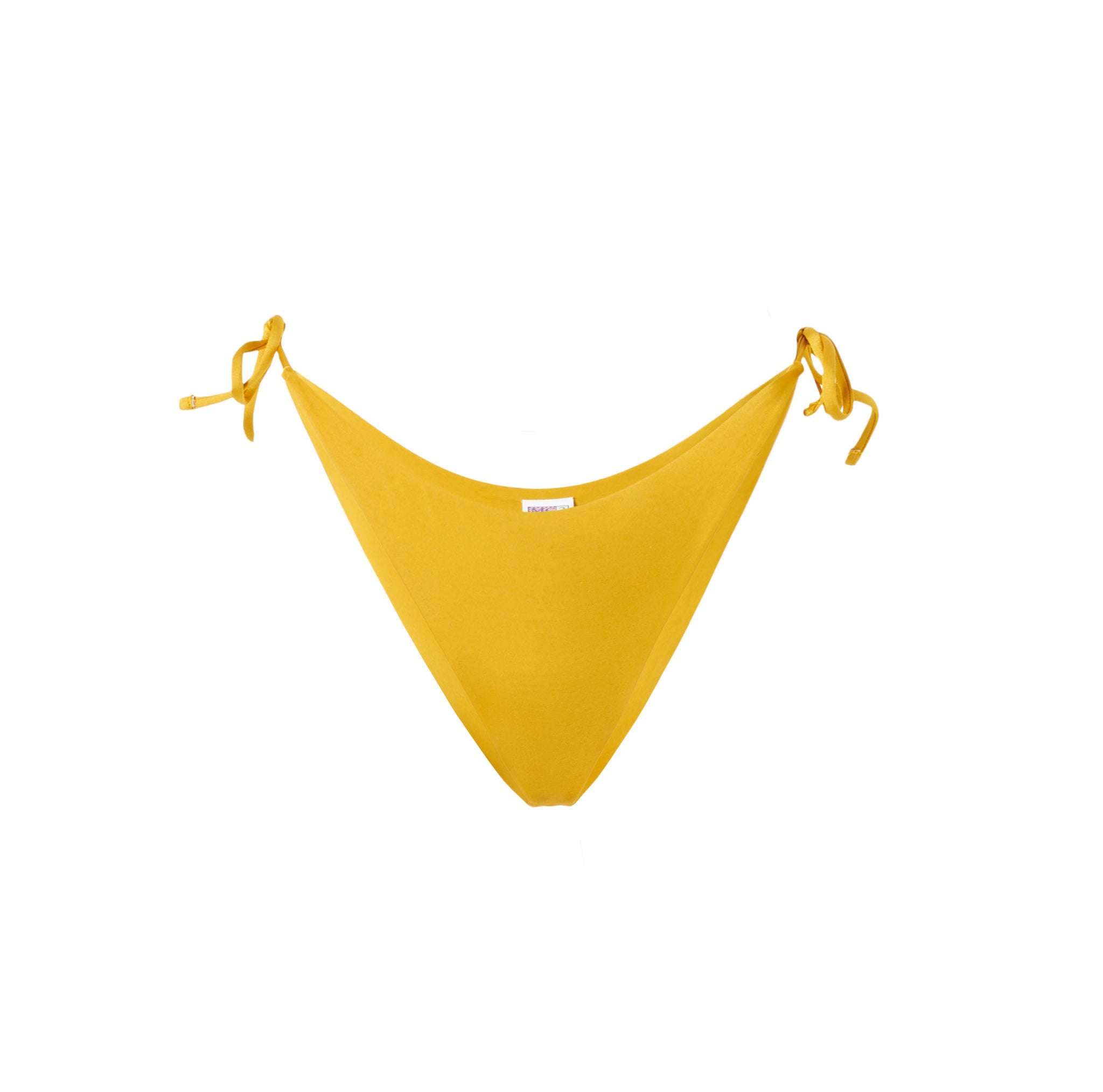 Woman Ochre Yellow Classic Swim Briefs Virgo Mc2 Saint Barth
