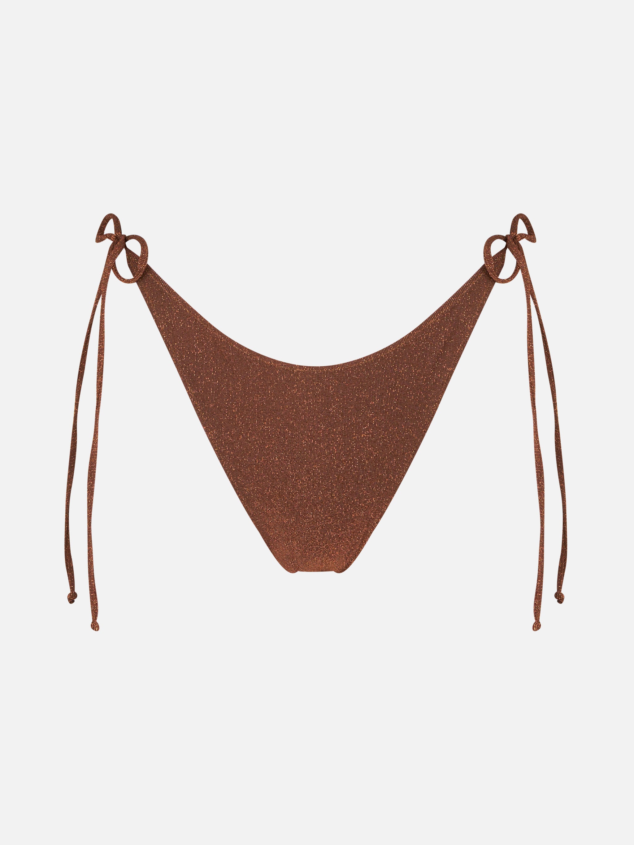Woman brown swim briefs – MC2 Saint Barth