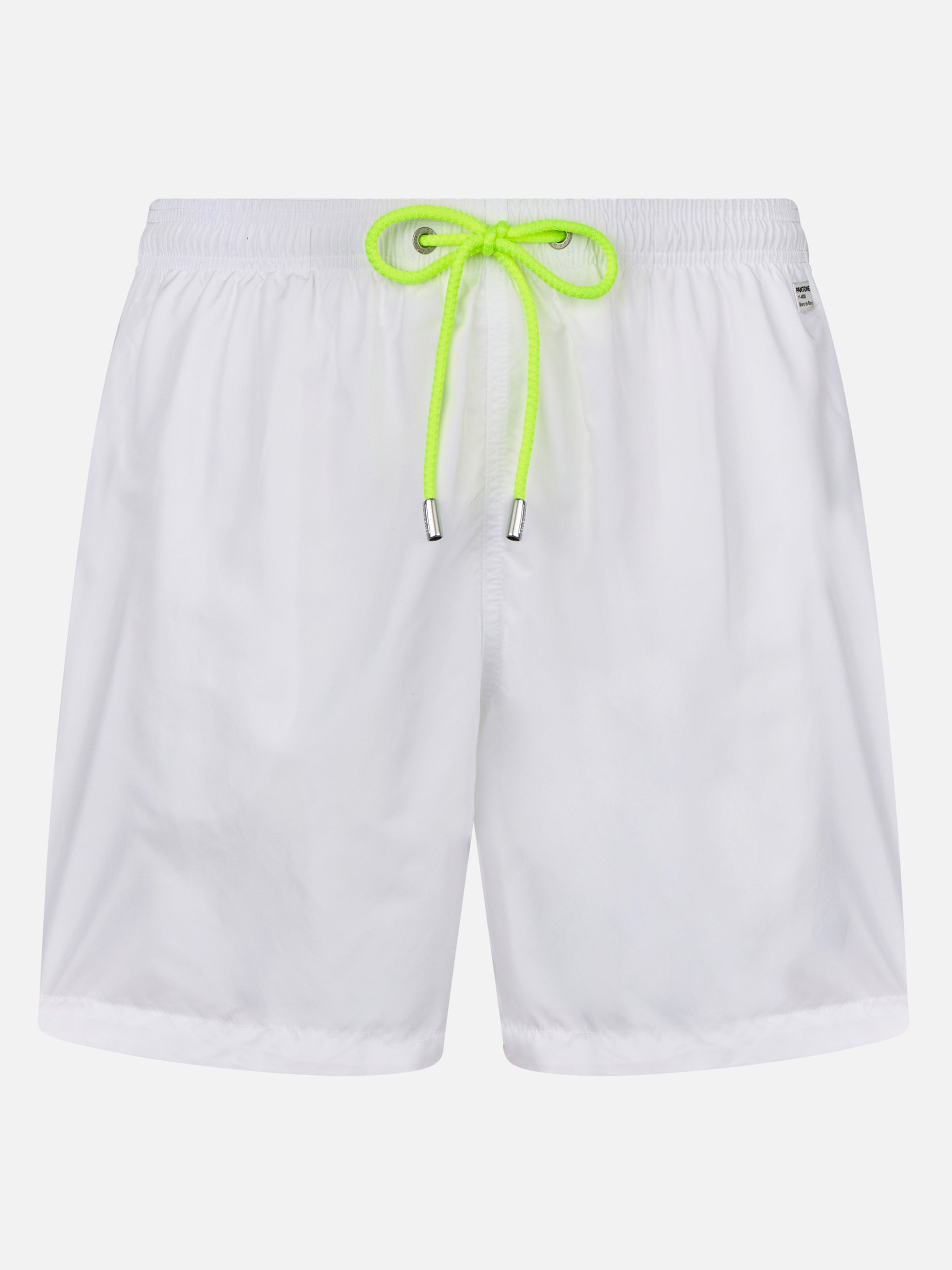 Man lightweight fabric white swim shorts Lighting Pantone | PANTONE® S ...