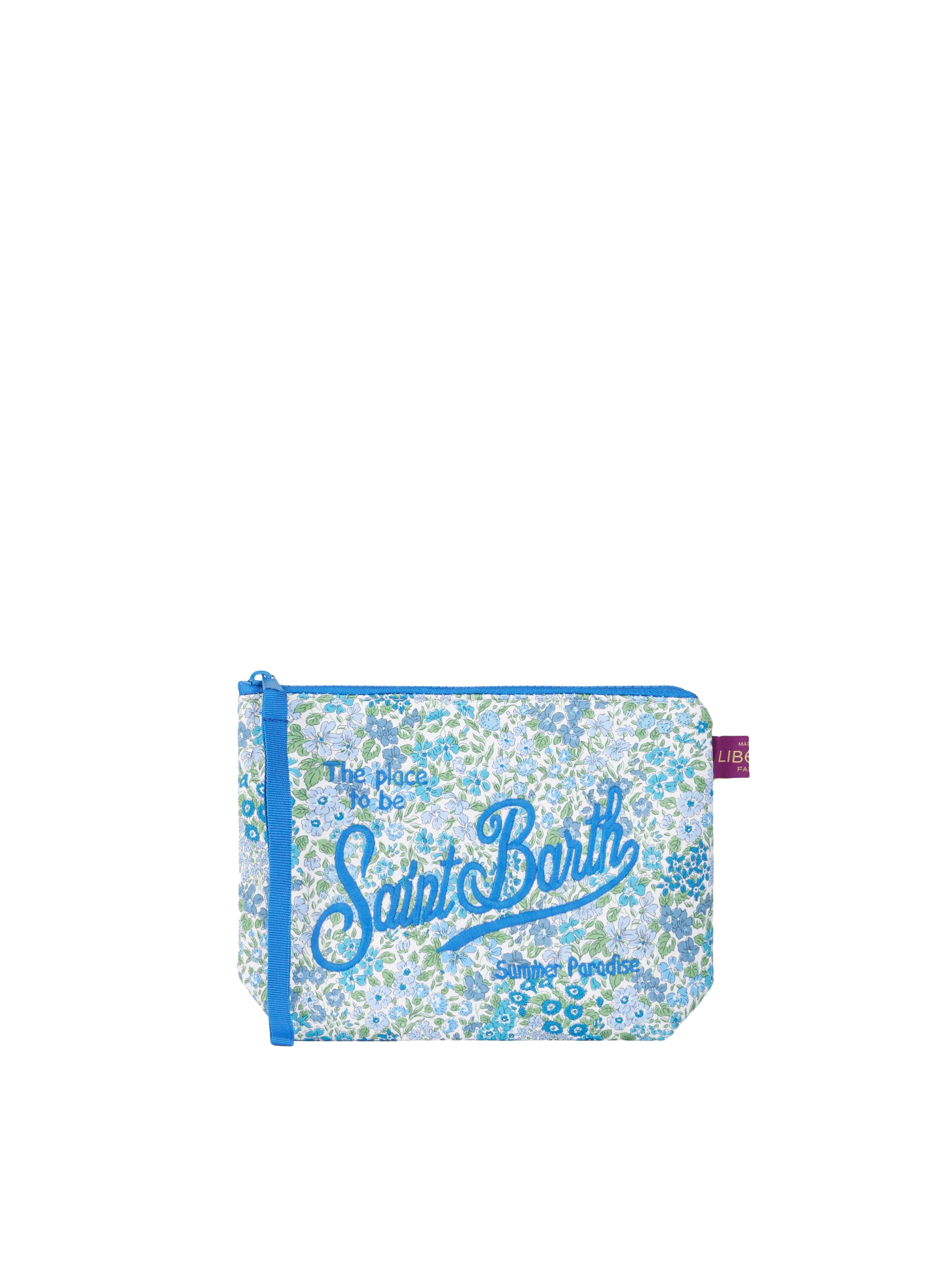 Aline scuba pochette with Joanna Luise print | MADE WITH LIBERTY FABRI ...