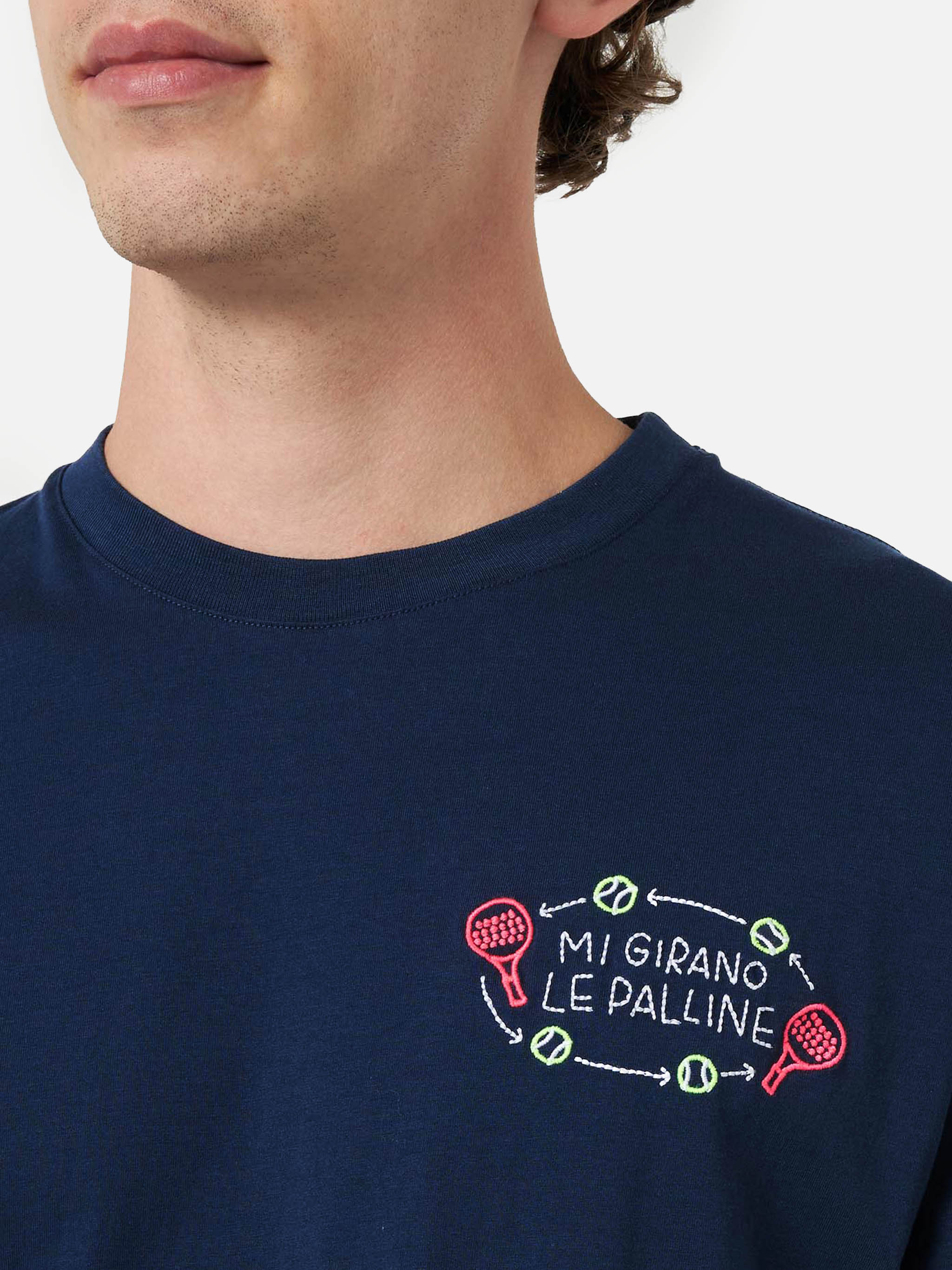 Portofino t-shirt with Mi girano le palline embroidery | Special Editi ...