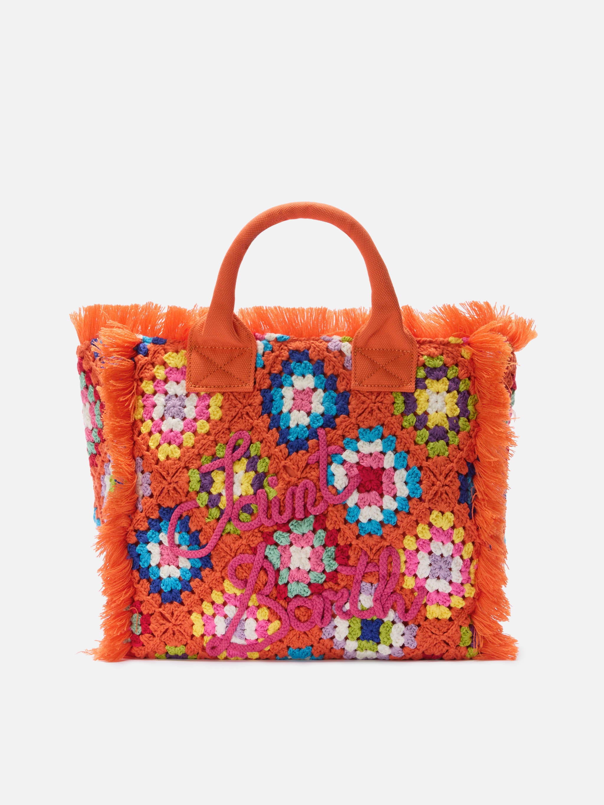 Vanity crochet shoulder bag with pattern – MC2 Saint Barth